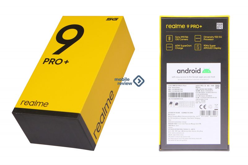 Обзор смартфона среднего сегмента realme 9 Pro+ (RMX3393) — Mobile ...