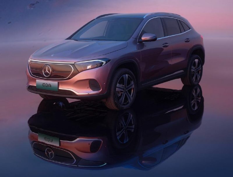 Mercedes-Benz выпустила электрический внедорожник EQA 260 SUV — Mobile ...