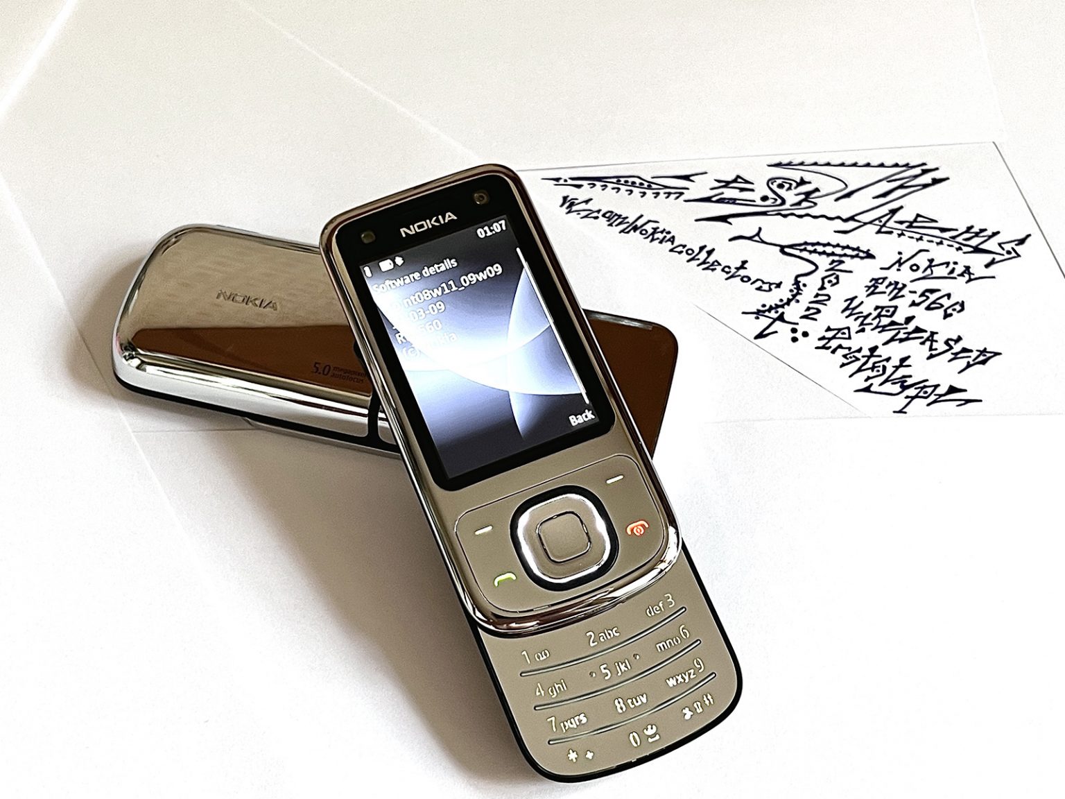 Отмененный прототип Nokia 6700 Slide (RM-560) — прошлое Nokia — Mobile ...