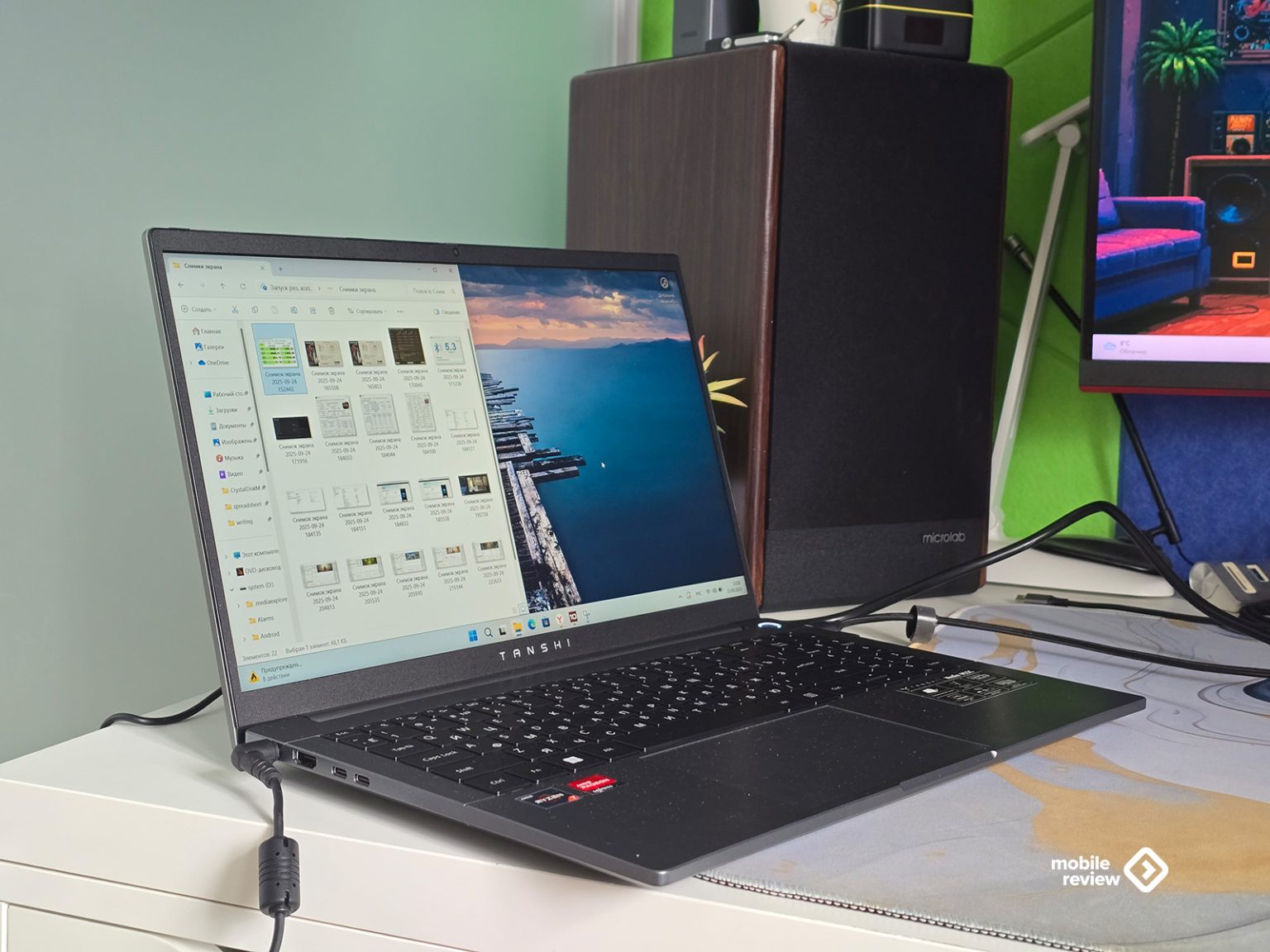 Обзор Tanshi M15C: ноутбук с интересными фишками за 30 000 рублей — Mobile-review.com — Все о ...