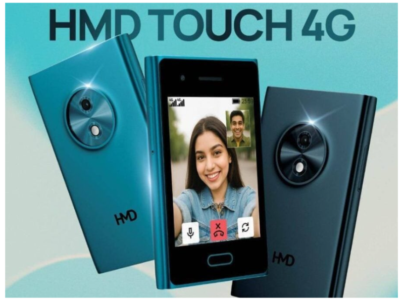 HMD представила гибридный телефон Touch 4G с функциями смартфона ...